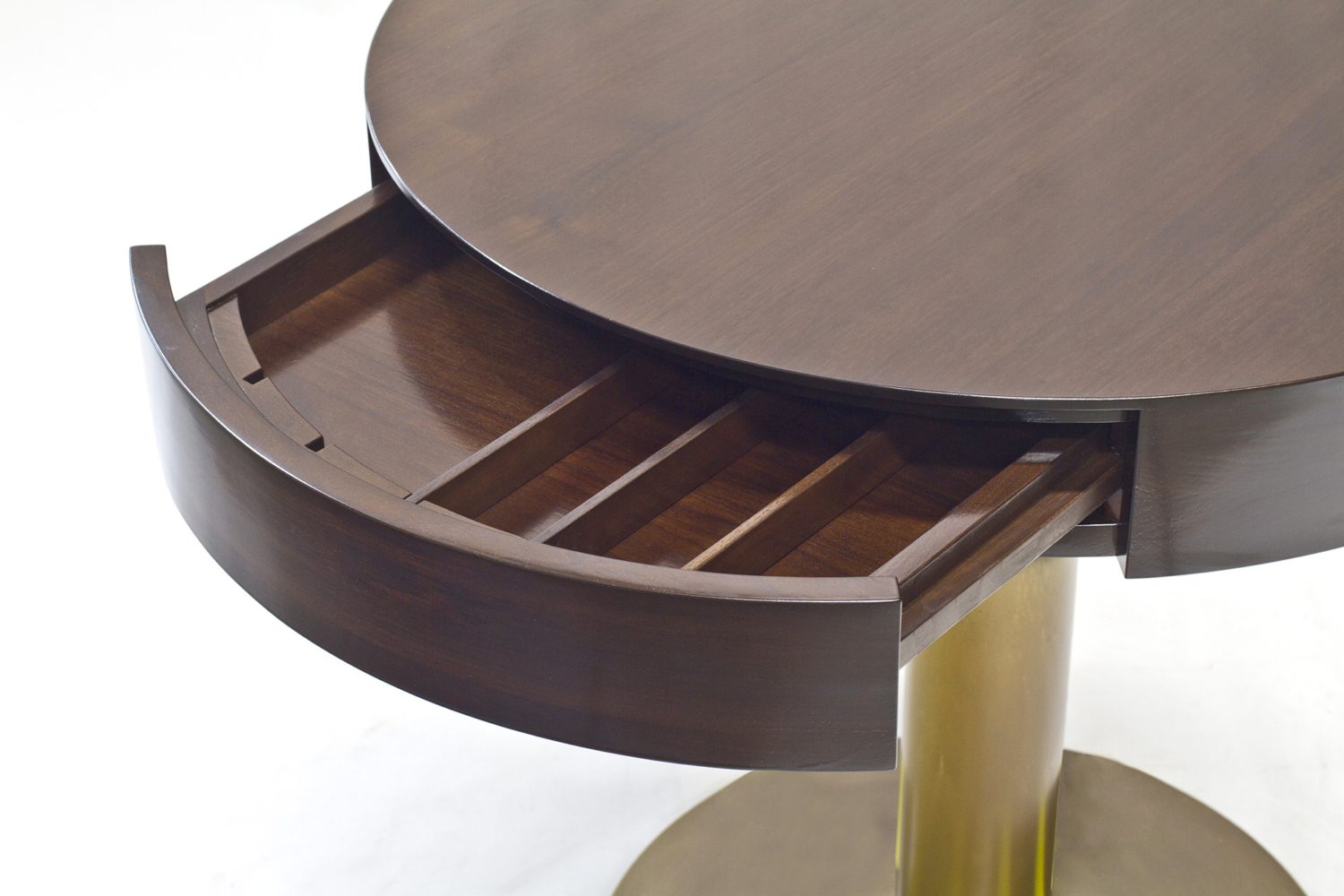 BW3420 Maritime Captain Table-custom wooden furniture - Black Wolf Design