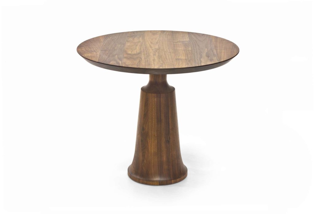 Black Wolf Design-Round Occasional Table-Custom wood furniture